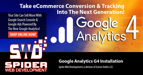 Google Analytics G4 eCommerce Integration – Spider Web Development