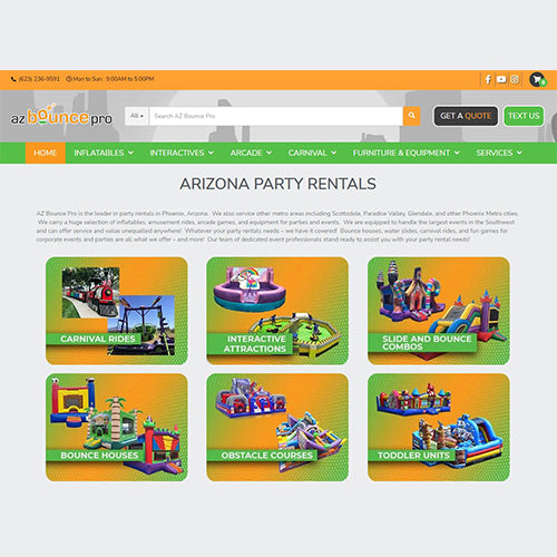 Custom Page Headers – Spider Web Development